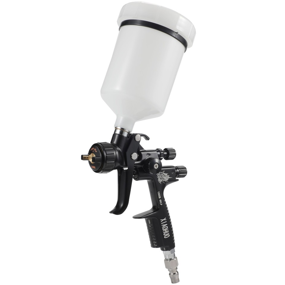 1000B HVLP Spray Gun Combo 1.3mm Nozzle Automotive Painting System Kit ...