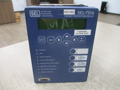 Schweitzer SEL-751A Feeder Protection Relay 751A01A0X0X71850000 Used | eBay