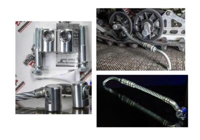 Between The Line Dura Flex Bogie Wheel Mount For Duraflex/Hiroller 1210 ...