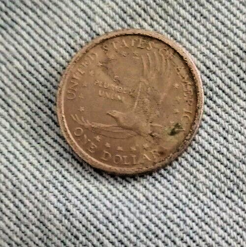 2000 P Native American Indian One Dollar Coin Sacagawea Coins Money U.S ...