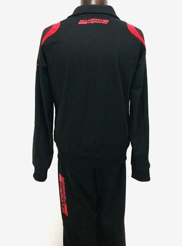 Puma Official SCUDERIA FERRARI Tracksuit Black Jacket Small/Pants ...