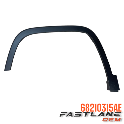 2014-2018 JEEP CHEROKEE FRONT LEFT WHEEL FLARE MOLDING NEW OEM ...