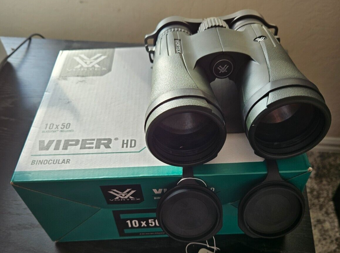 Vortex Optics Viper HD 10x50mm Roof Prism Binoculars - Green (V202) 875874009080 | eBay