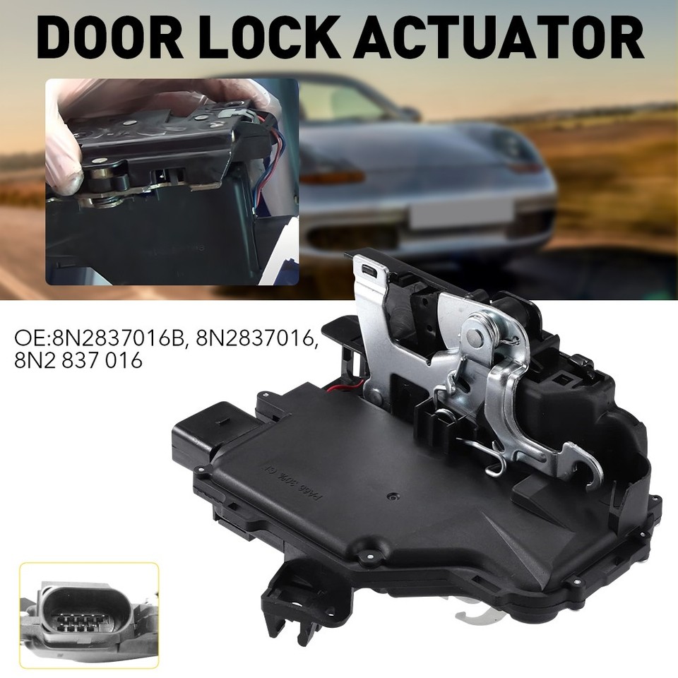 FRONT DOOR LOCK ACTUATOR Fit PORSCHE 911(996) & BOXSTER (986) / AUDI TT ...