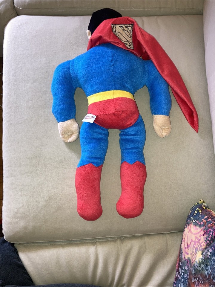 Superman Plush Pillow Buddy 24" Factory Stuffed Toy Justice League Dc ...