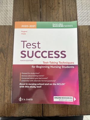 Test Success : Test-Taking Techniques for Beginning Nursing Students ...