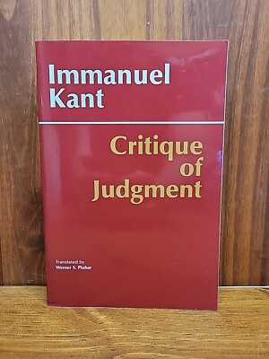 Critique of Judgment [Hackett Classics] , Immanuel Kant , 9780872200258 ...