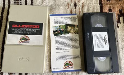 Alligator (VHS, 1980) - Horror VHS - *CUT* | eBay