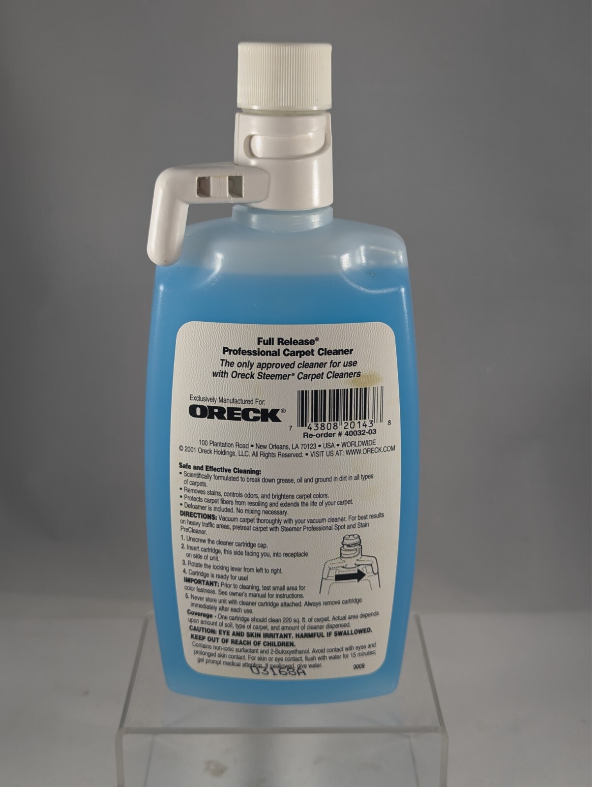 Oreck Full Release Carpet and Hard Floor Cleaner - 15 fl. oz for sale ...