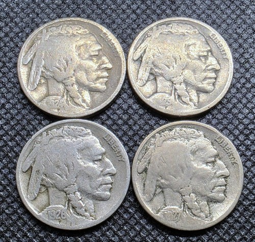 4 Coin Lot Buffalo Nickel 1924P 1925P 1926P 1927P | eBay