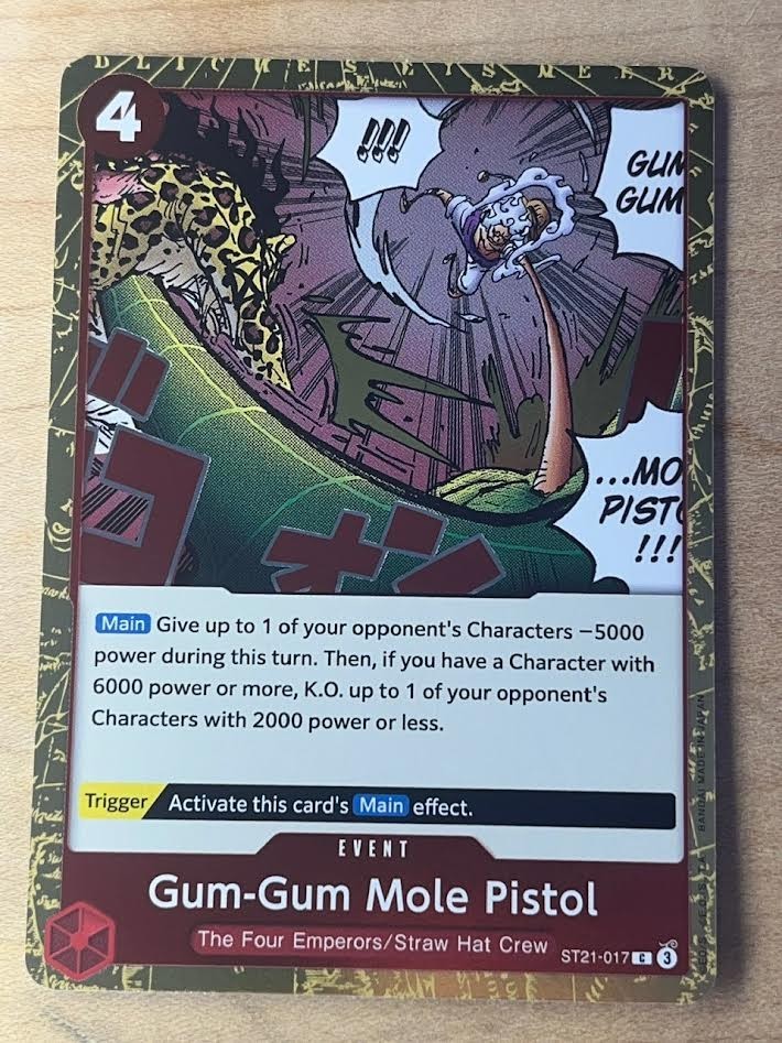 One Piece TCG Gold Foil Event Cards - Choose Your Event Card - NM | eBay