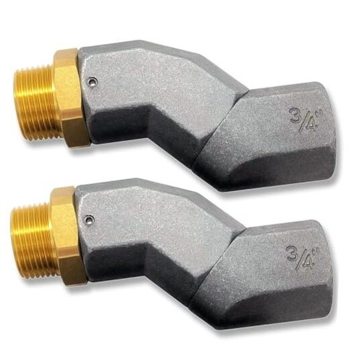 3/4 Inch NPT Fuel Hose Swivel 360 Rotating Connector Multi Plane Swivel ...