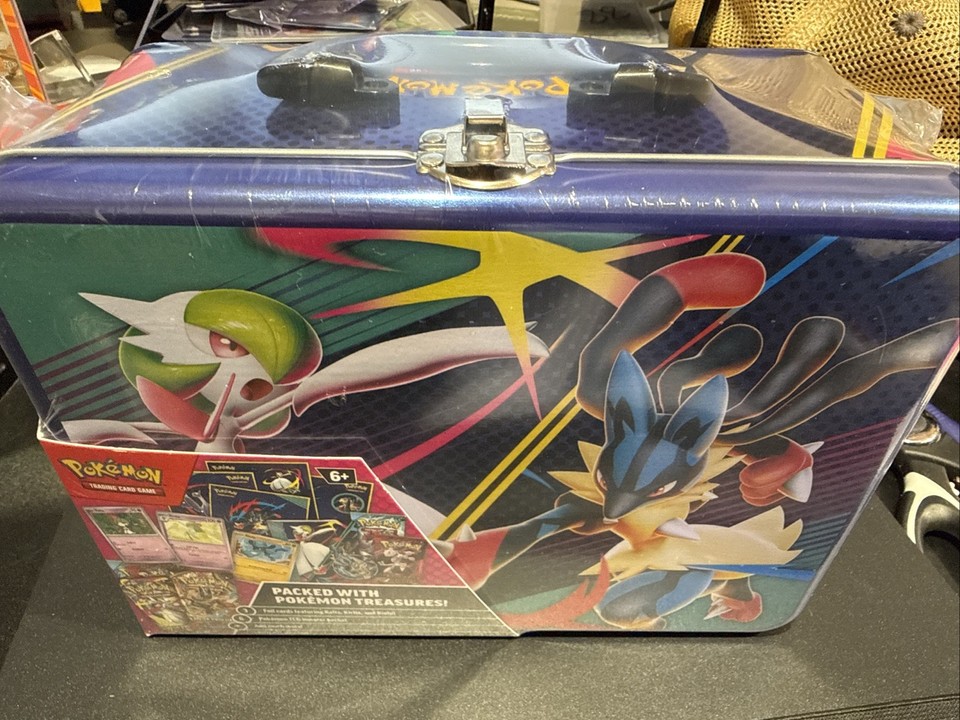 Pokémon TCG: Fall 2025 Collector Treasure Chest Lunch Box Tin | eBay