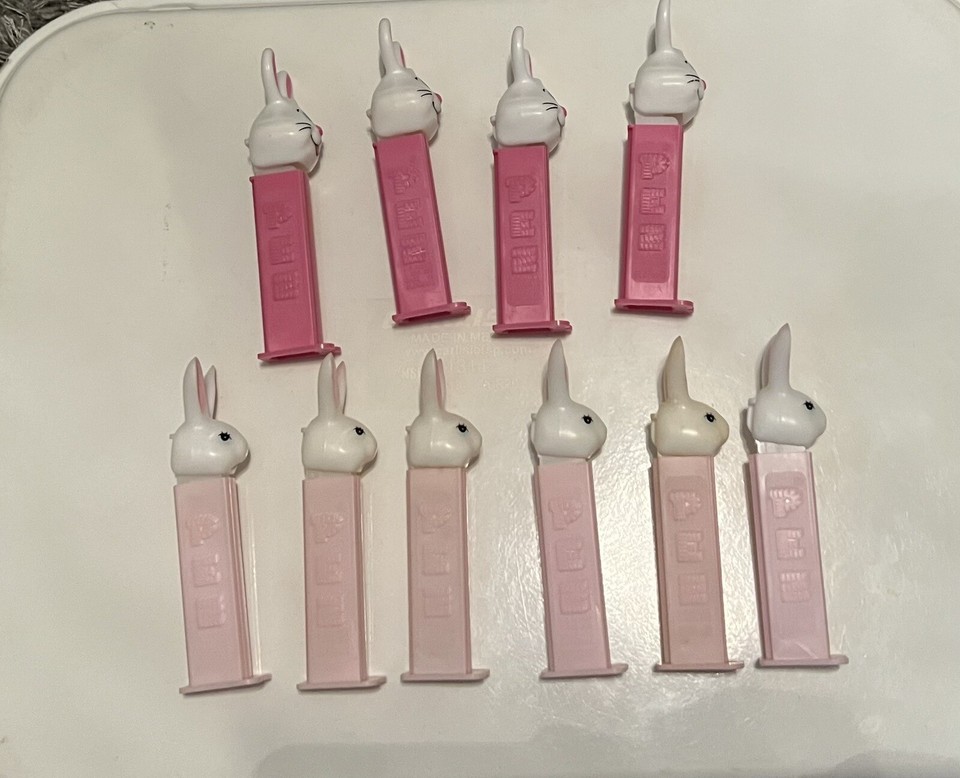 Vintage Bunny Rabbit Feet Pez Dispenser Lot Of 11 | eBay