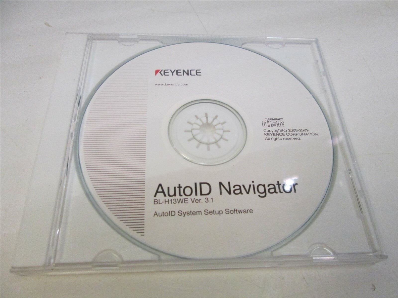 Keyence BL-H13WE AutoID Navigator BL-1300 Software Package Ver. 3.1 CD ...