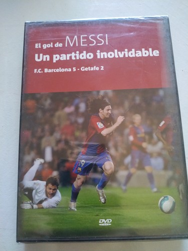 Messi El Gol Un Partido Inolvidable Getafe Barcelona FC DVD Reg 2 ...