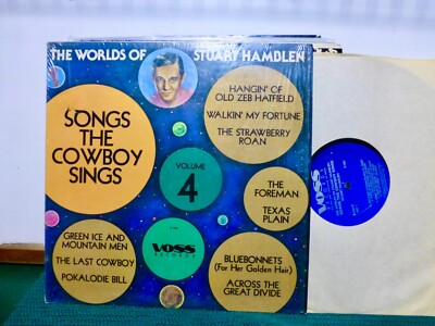 STUART HAMBLEN THE WORLDS OF. SONG THE COWBOYS SING. VOL 4. NEAR MINT ...