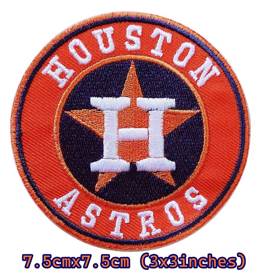 HOUSTON ASTROS BASEBALL PATCHES Embroidery MLB/logo iron&Sewing on ...