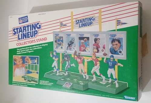 1988 Kenner Starting Lineup NFL Football Collectors Stand with box RARE ...