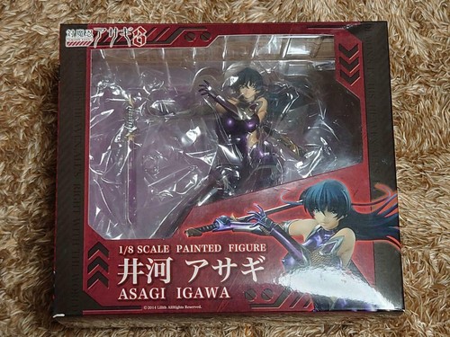 Taimanin Asagi 3 Embrace Japan Asagi Igawa PVC Figure 1/8 Scale Japan ...