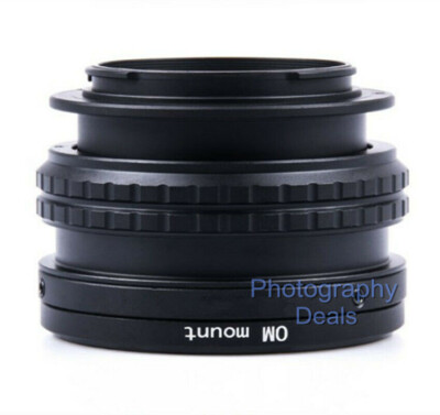 26mm-41mm Adjustable Focus Helicoid Macro Tube for Olympus OM Lens to ...