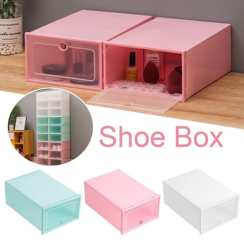 Dustproof Drawer Shoe Box Shoe Storage Organizer for Household Use ...