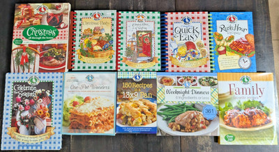 10 Book Lot Goose Berry Patch Cookbooks Crafts Spiral HC SC Christmas ...