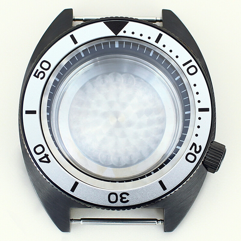 stainless steel 41mm Seiko turtle Watch Case Skx007 For Seiko nh35 nh36 ...