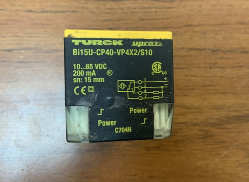 Turck uprox Bi15U-CP40-VP4X2/S10, 10...65vdc, 200mA, sn:15mm, | eBay