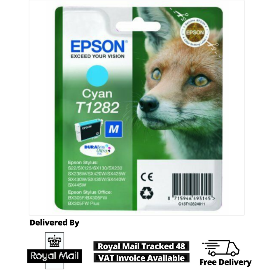 LOT Genuine Epson T1285 T1283 T1281 T1282 T1284 CMYK / Multipack Ink ...