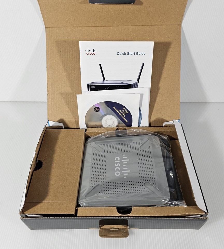 New CISCO SMALL BUSINESS WIRELESS N ROUTER VPN FIREWALL RV120W New | eBay