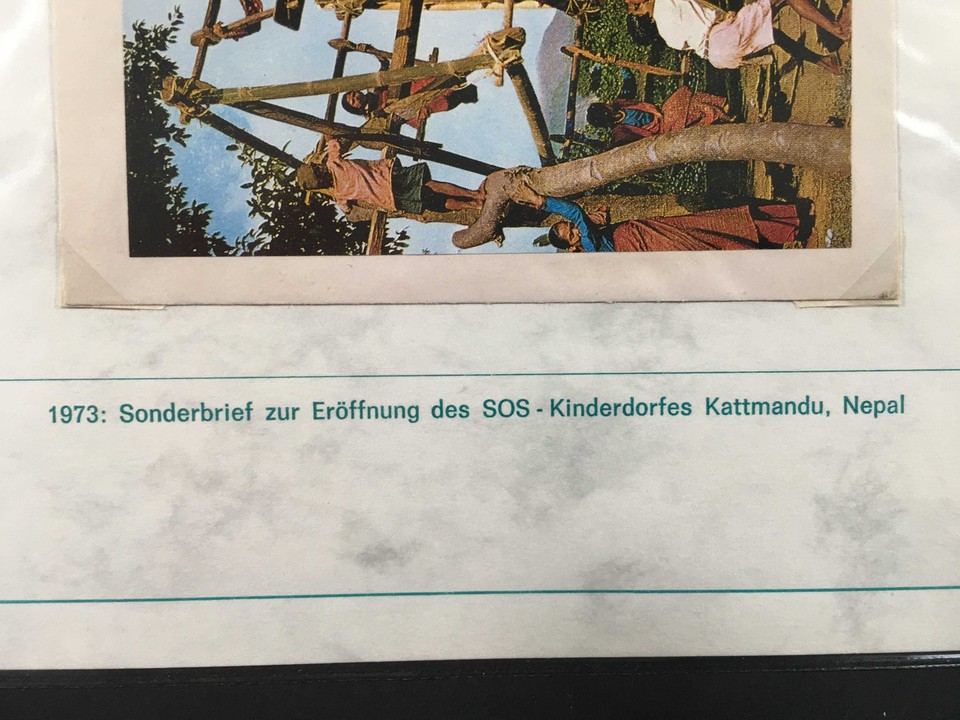 NEPAL SOS KINDERDORF 1973 SONDERBRIEF ERÖFFNUNG KATTMANDU ua31 | eBay