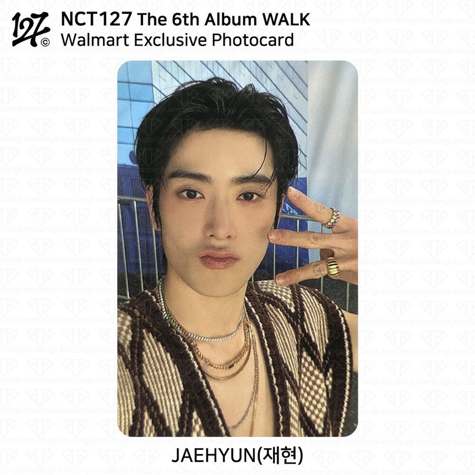 NCT127 The 6th Album WALK Exclusive Photocard SMtown Global Walmart KPOP | eBay