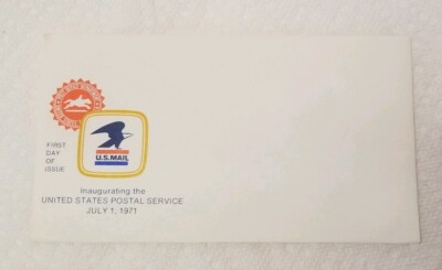 First Day issue envelope Inauguration US Postal Service 7/1/1971 Not ...