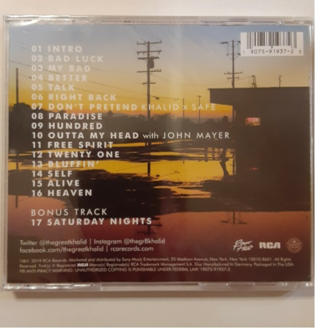 Free Spirit by Khalid (CD, 2019) for sale online | eBay