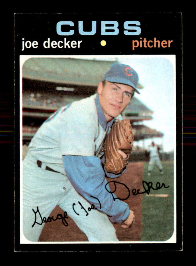 1971 Topps #98 Joe Decker RC EXMT/EXMT+ X2546359 | eBay