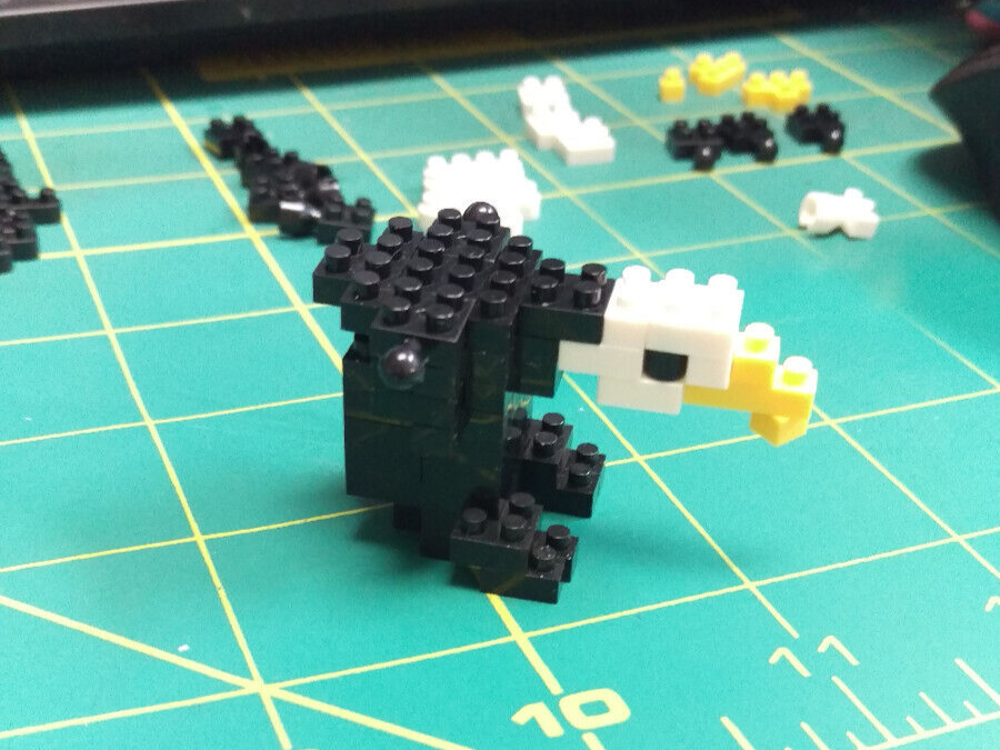 Alaska Blocks 125 piece Locking Block Building Set New! EAGLE mini ...