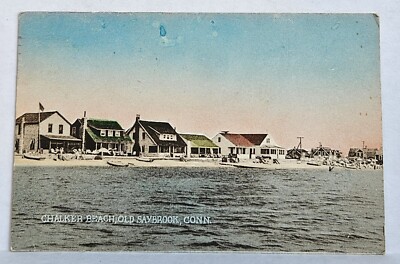 Vintage Postcard Chalker Beach, Old Saybrook, Conn. Posted 1949 | eBay