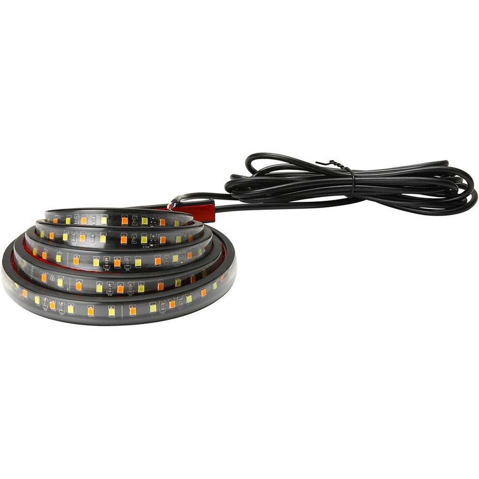 70" INCH Running Board Side Step LED Light Amber White Turn Signal ...