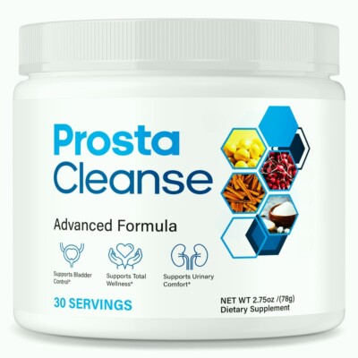 Prosta Cleanse Urinary Powder, ProstaCleanse for Prostate Support (30 ...