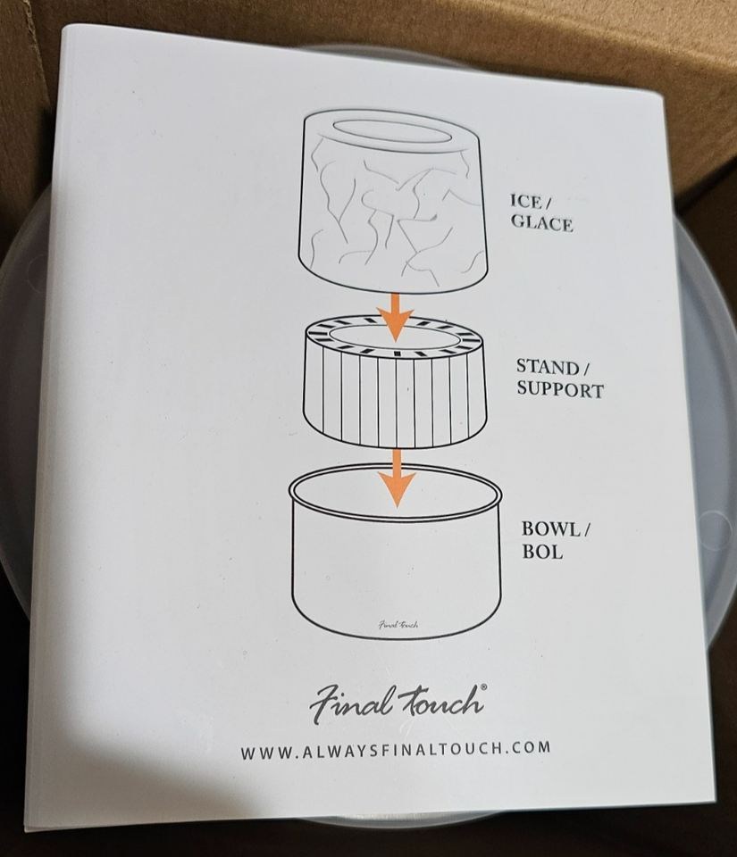 Final Touch Stainless Steel Ice Bottle Chiller, Create An Elegant ...