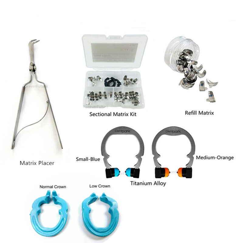 Dental Matrix Band Palodent Sectional Matrice Refill Wedge Matrix Plier ...