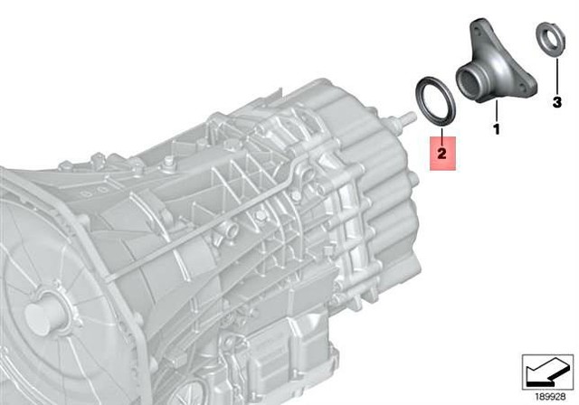 BMW 28107842388 Genuine OEM Factory Original Extension Housing Seal for ...