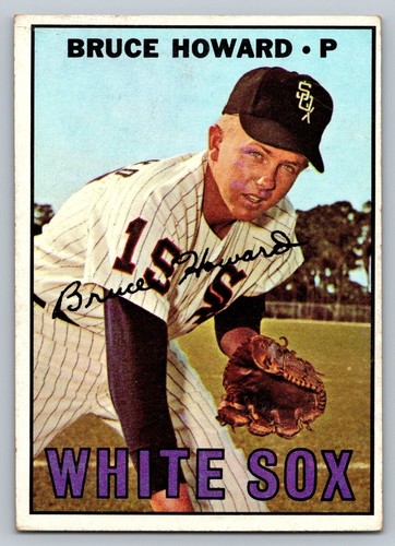 1967 Topps #159 Bruce Howard White Sox VG/EX | eBay