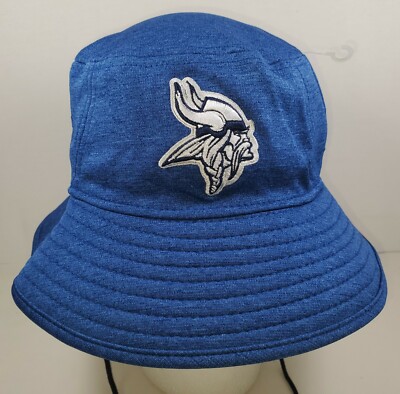 RARE New Era Minnesota Vikings On Field NFC Pro Bowl Bucket Hat Blue ...