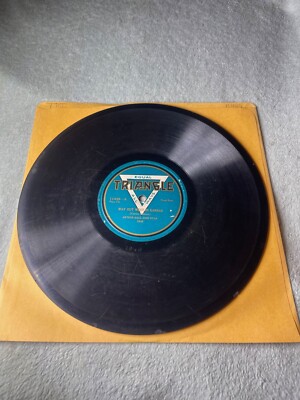 TRIANGLE Record 78 rpm 11428 FOLLOW THE SWALLOW / PUT AWAY RAY OF ...