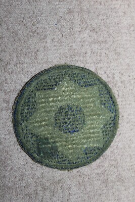 Original WW2 U.S. Army Made "Green Back" 8th Service Command Uniform ...