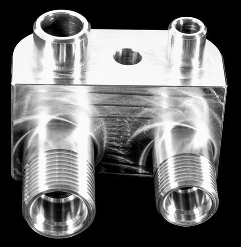 GM Gen V L86 L83 Engine Swap Conversion A/C Line Compressor Adapter ...