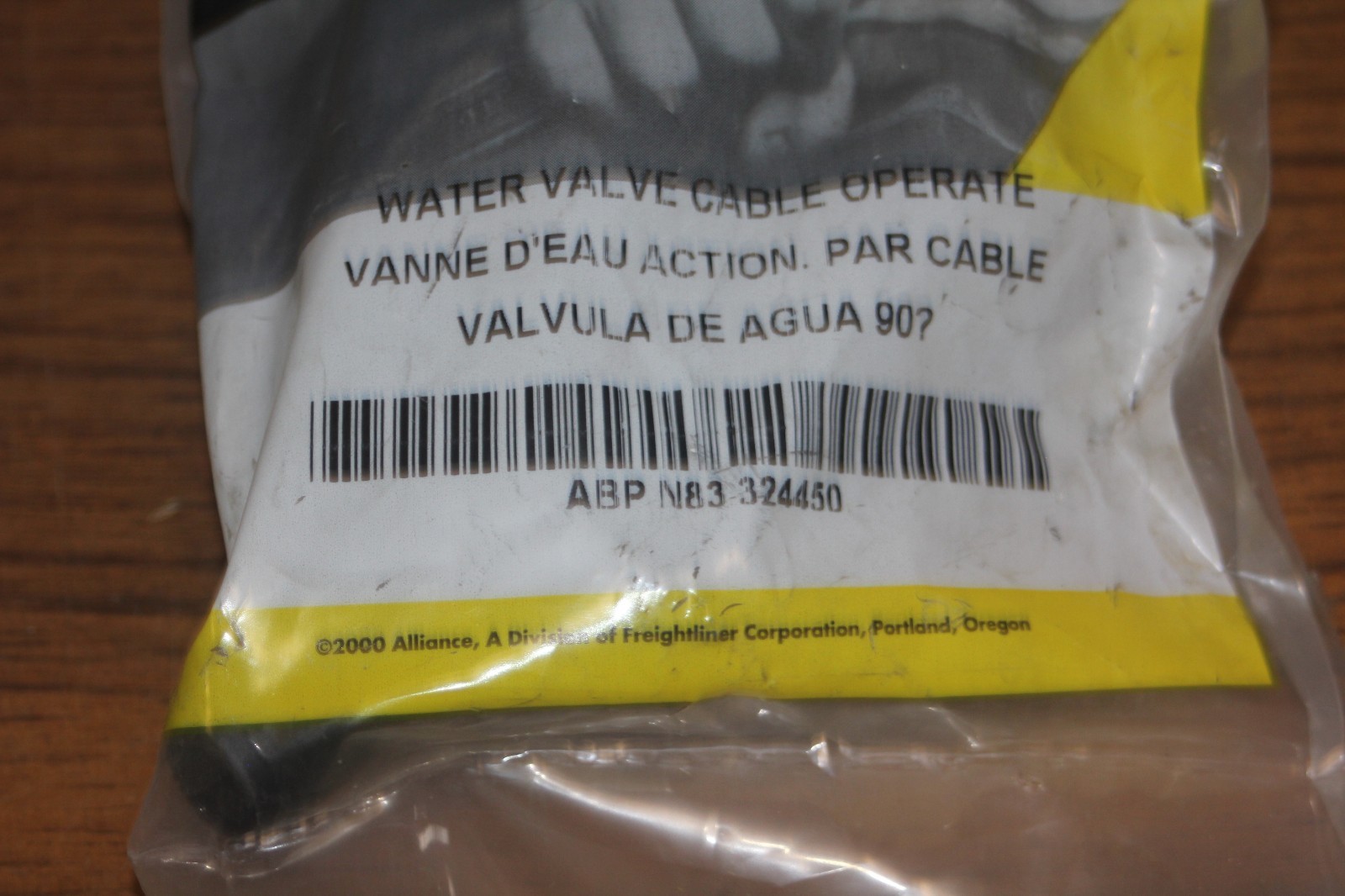 Alliance Water Valve Cable Operate ABP N83 324450 | eBay