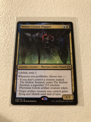 Venser, Corpse Puppet NON FOIL Phyrexia All Will Be One MTG Magic The ...